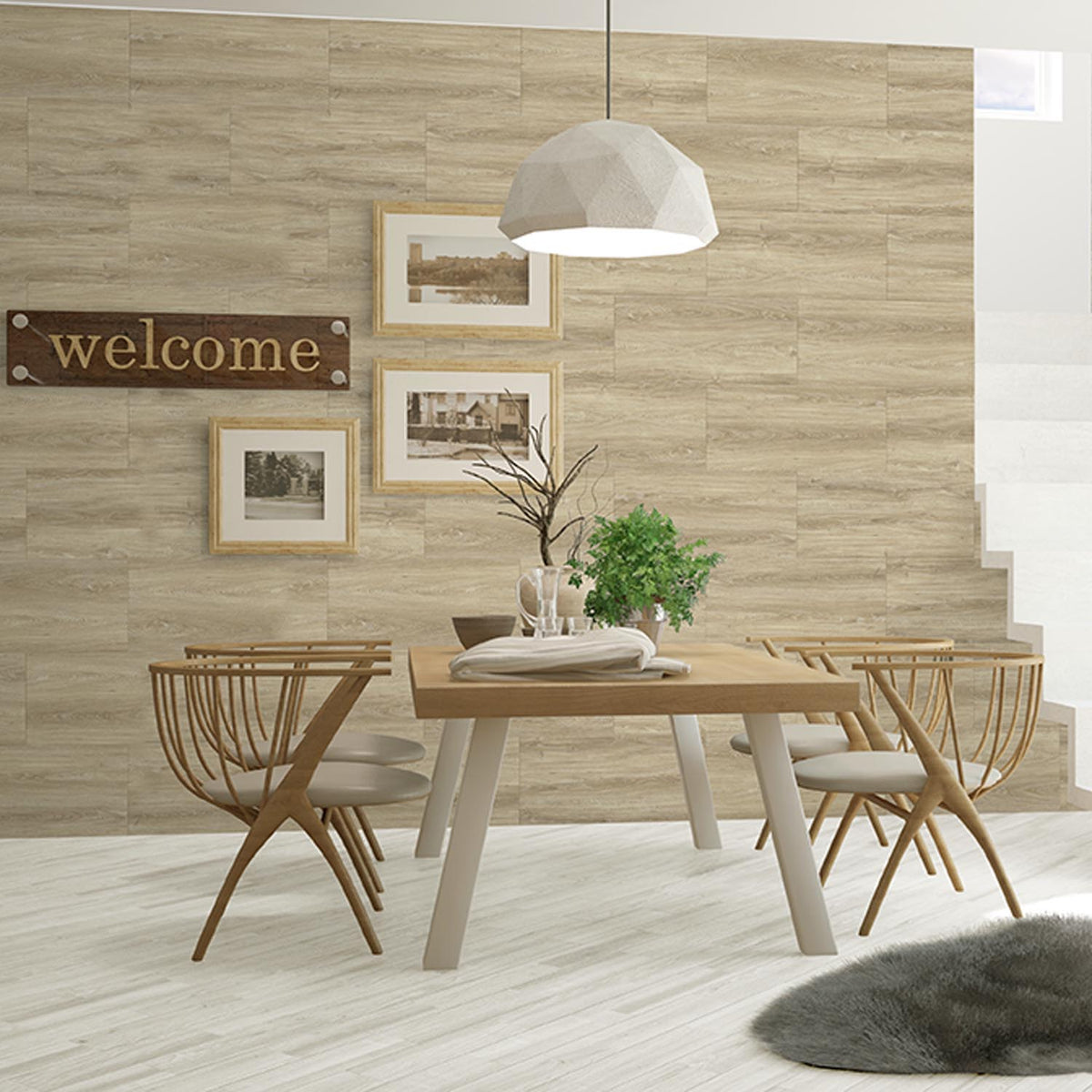 Gx Wall+ Oak composite wall tiles 30 x 60 cm | Wall tiles | Grosfillex ...