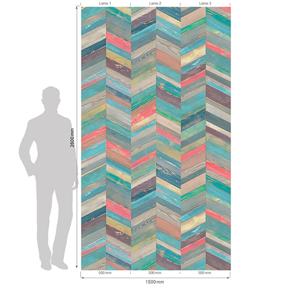 Element 3D Chevron Totem wall panel | Wall panel | Grosfillex professionals