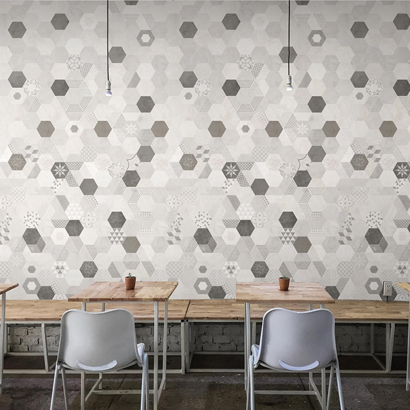 Element 3D Tomettes Graphik wall panel | Wall panel | Grosfillex ...